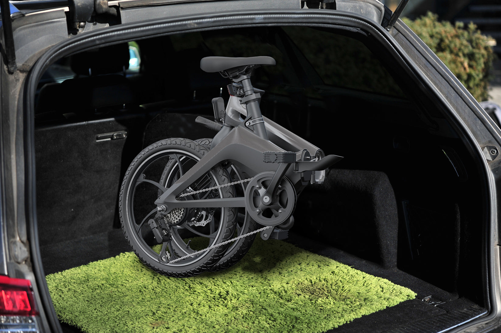 The SachsenRAD E-Bike folding bike F11 MagPuma is a folding bike with a ...